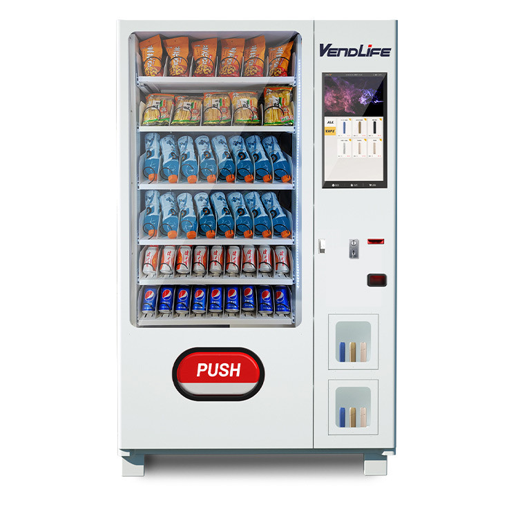 Quality verification advertising players touch screen anti theft beverage vending for sale