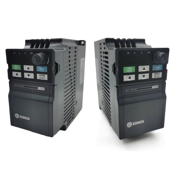 Quality ZONCN Vector Control Inverter Single Phase 3 Phase Input 0.75kw 220v 380v for sale