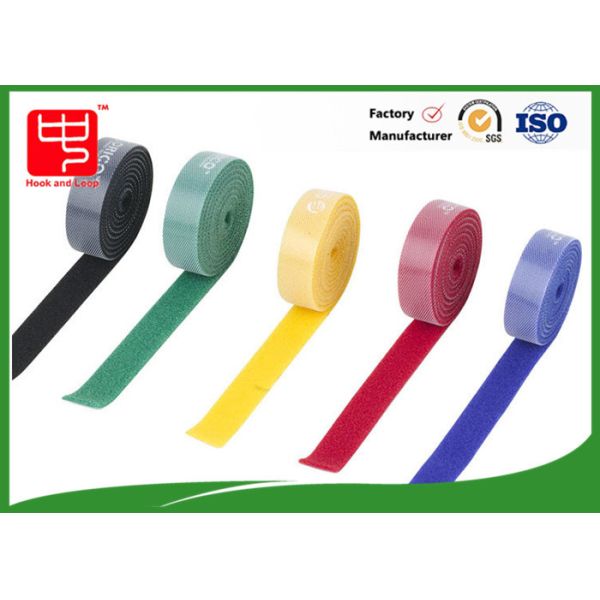 Quality Wide 1 Inch cable tie Roll Eco Friendly , Two Sided Tape Weatherability for sale