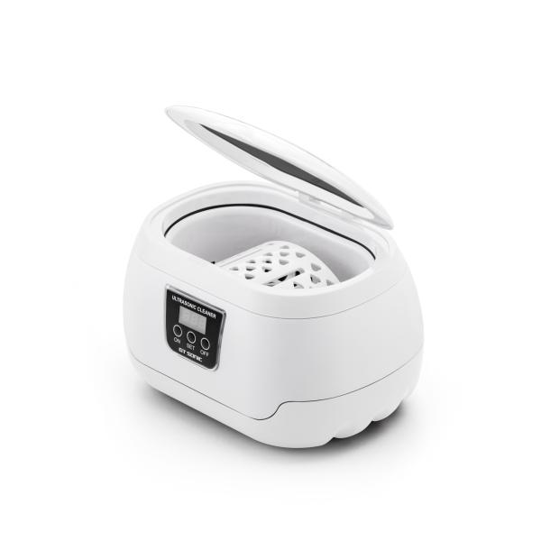 Quality 180s Ultrasonic Ring Necklace Glasses Cleaner Machine 600ml Sonicator for sale