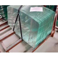 Quality 4mm Frosted Tempered Glass With Flat Edge For Kitchen Decorative Accents Balcony for sale