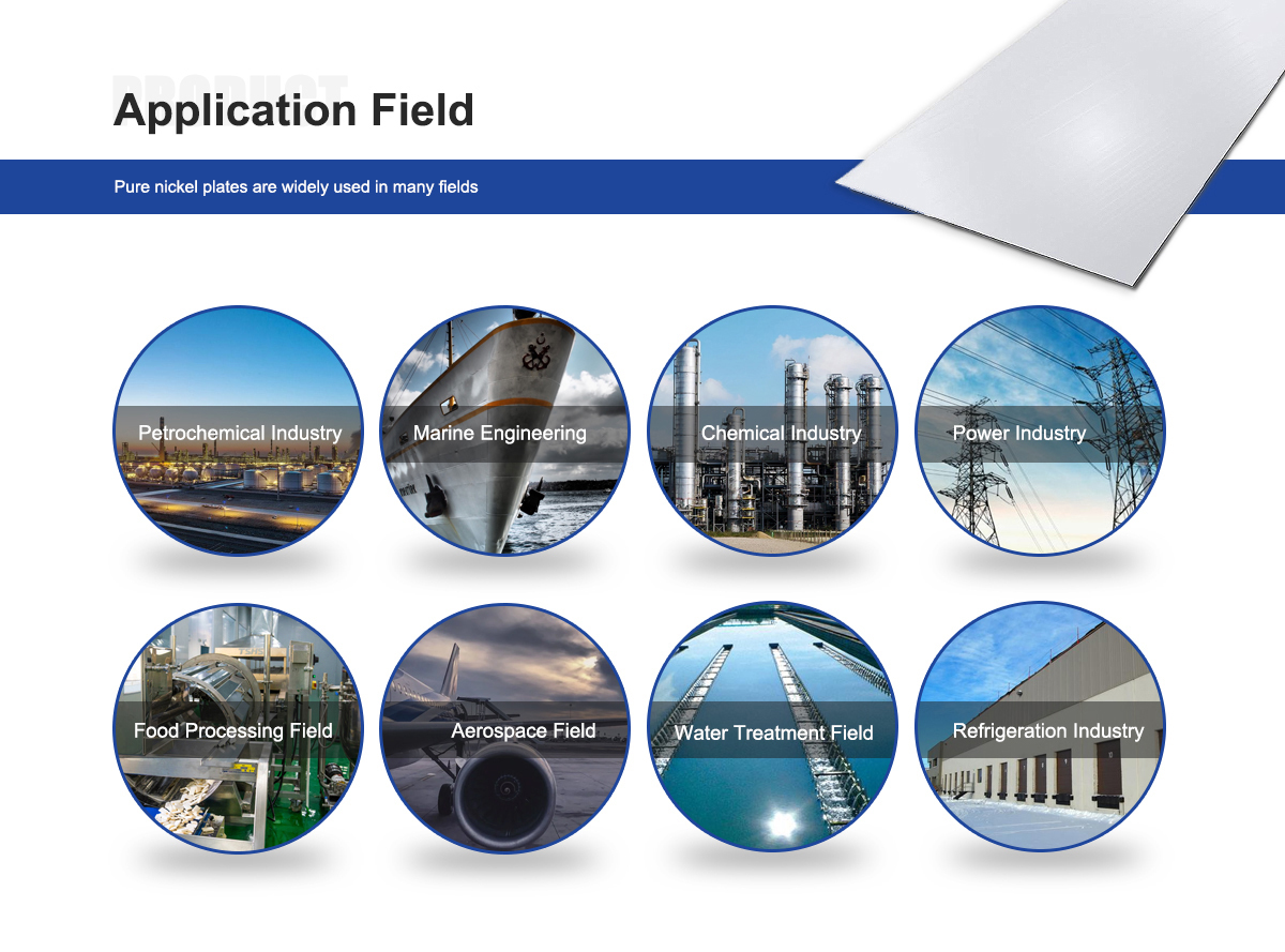 Pure Nickel Plate Application