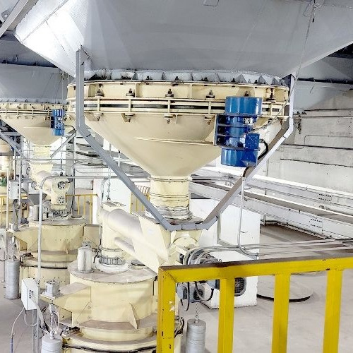 Quality 40 tpd Raw Material Treatment Glass Batch Plant Batching Equipment for sale