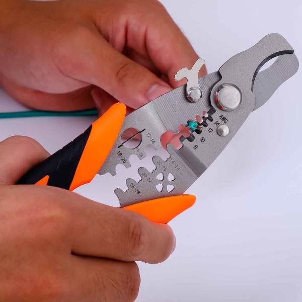 Quality 20GP Commercial Electric Wire Cable Stripper Pliers Multi Purpose OEM for sale