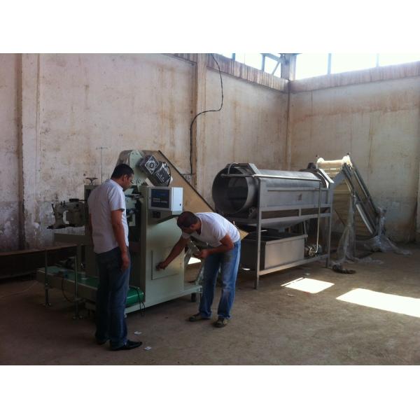 Quality Horizontal Onion / Fresh Potato Packing Machine 2500*2350*2100mm for sale