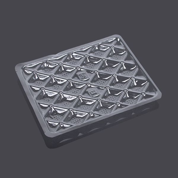 Quality Square 15*10*1.5cm Plastic Food Tray Packaging for sale
