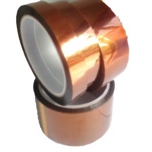 Quality Dark Brown Polyimide Film Tape With Low Electrostiatic Discharge Properties for sale
