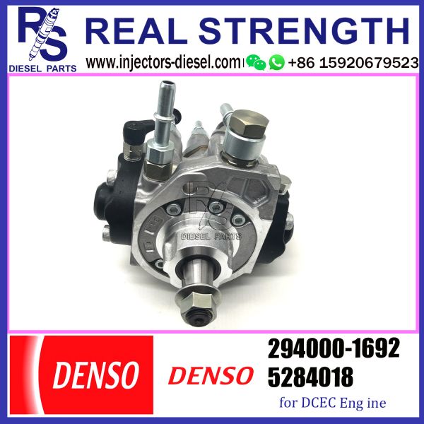 Quality Diesel Engine Fuel pump 294000-1690 294000-1692 For DCEC Truck 5284018，DENSO pump 294000-1695 5284018 for sale