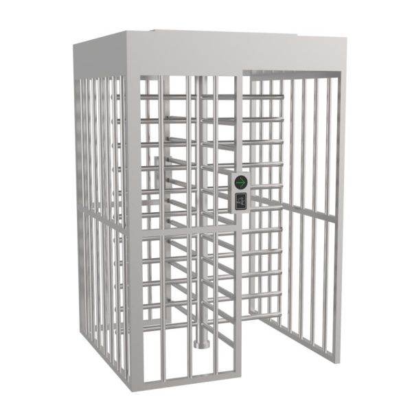 Quality Access Control High Security Stainless Steel Full Height Turnstile for sale