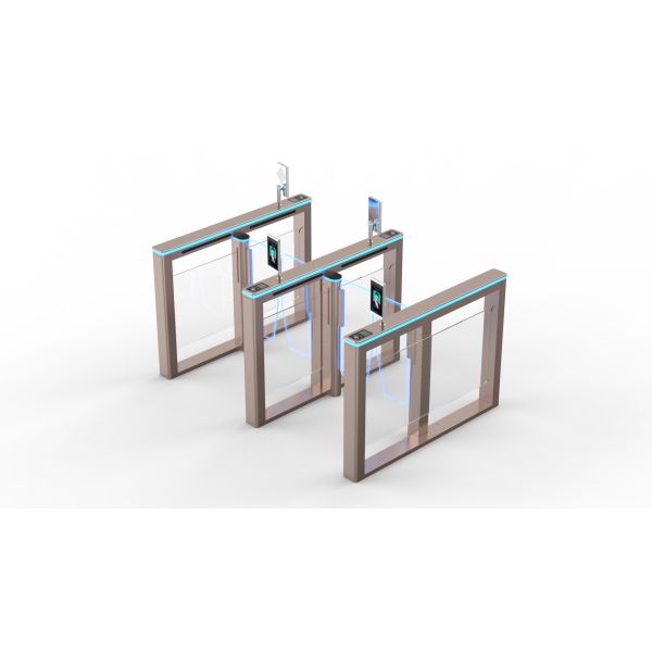Quality Stainless Steel 304 Speed Gate Turnstile Face Recognition Access Control for sale