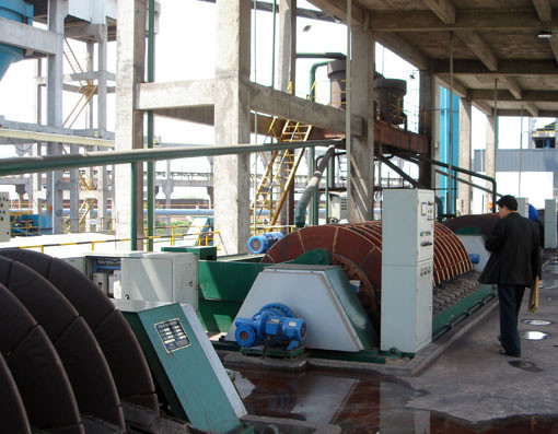 Quality Solid - Liquid Separation Rotary Disc Filter , Vacuum Filtration System for sale