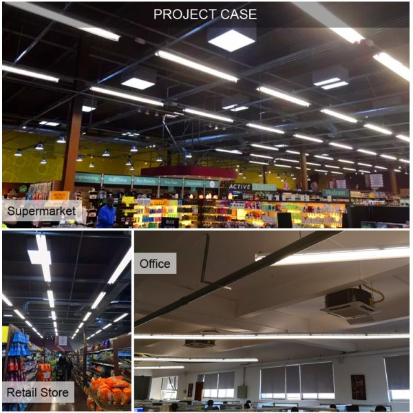 Quality 1200mm Linear Indirect Lighting , 70W Supermarket Lighting Solutions for sale