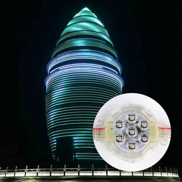 Quality Outdoor Pixel LED Point Light Source IP67 Waterproof Addressable 24V for sale