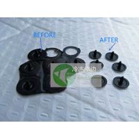 Quality Case Study: Deflashing/Deburring machine for Mini Size Rubber Stopper, Plug; Deep Cold Technology;Cooling Process; for sale