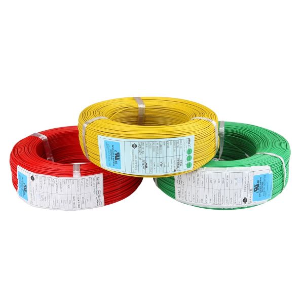 Quality UL3239 30KV High Voltage FEP Insulated Wire tinned copper wire 200 Degree  white blue yellow for sale