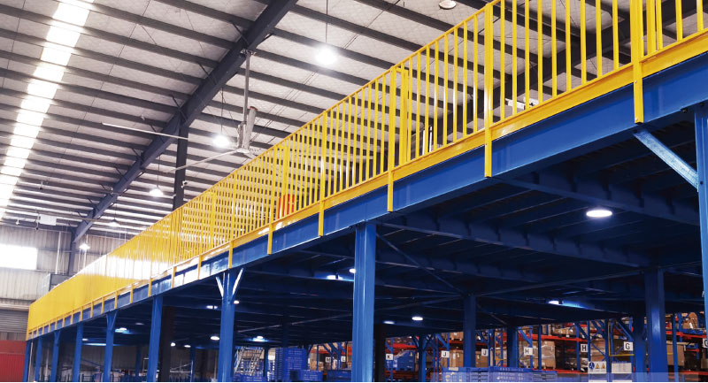 Steel Structure Garret Mezzanine Floor Platform
