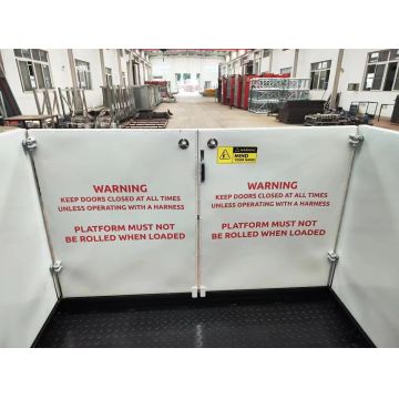 Quality 2.0m Fixed Type Platform Crane Loading Deck FMLP2000 Width 2000mm Full Load for sale