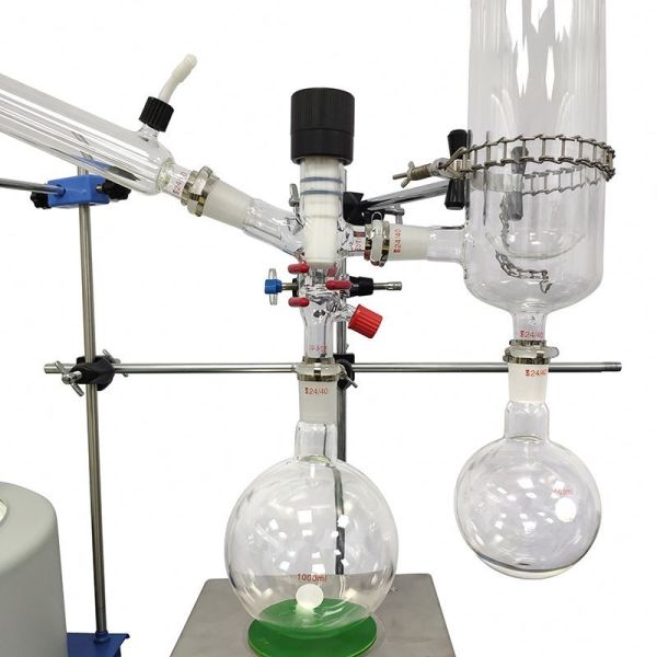Quality L480mm Glass Vacuum 5l Short Path Distillation Kit for sale