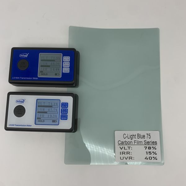 Quality 3 Year Warranty 2 Mil Thickness 69% VLT Carbon Film Tint for Car Window Solar Film for sale
