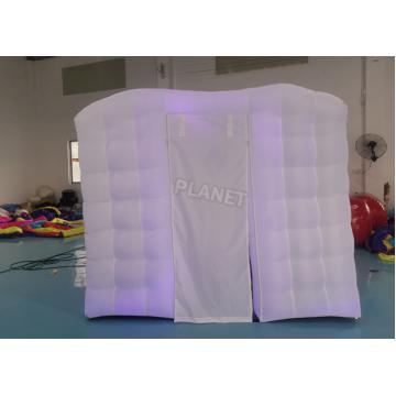 Quality LED Light Inflatable Square Advertising Tent For Yoga Exercise for sale