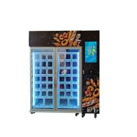 Quality Bread Cooling Locker Vending Machine With 22 Inch Screen And Card Reader for sale