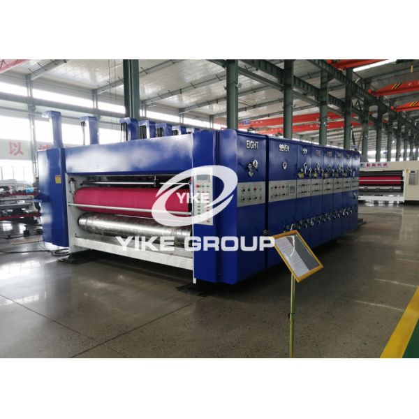 Quality Lead Edge Flexo Printer Slotter Die Cutter Machine From Yike Group for sale