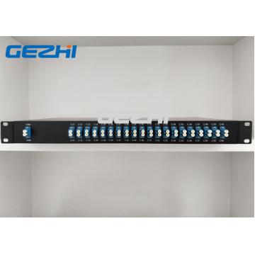 Quality Rackmount Single Fiber 50Ghz 60 Channel Athermal AWG DWDM for sale