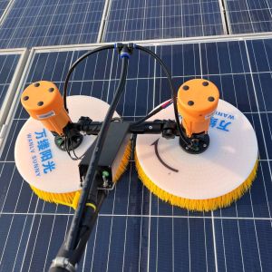 Quality Customizable Solar Panel Cleaning Brush for Physical Cleaning and Cold Water for sale