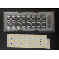 Quality 3x8 24 LED 5050SMD MODULE 163X85 DEGREE Street light lens for 40w 50w lamp for sale