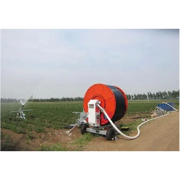 Quality Metal Hose Reel Irrigation System Versatile Truss And Adjustable Spray for sale