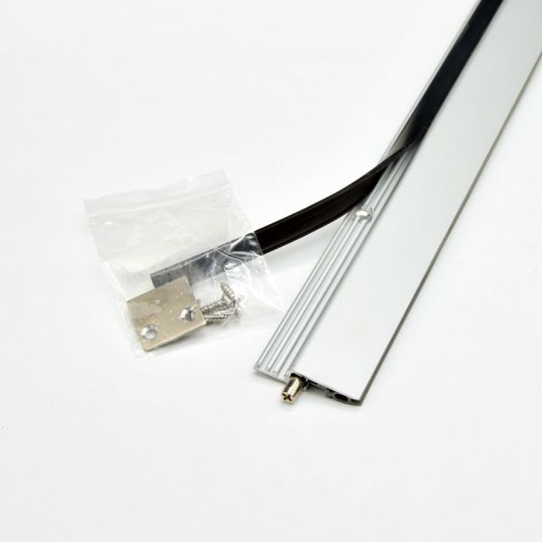Quality Dustproof Auto Door Bottom Seal Screw Fixed Surface Mounted Weatherstrips for sale