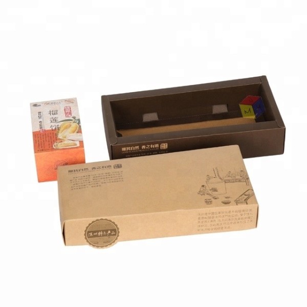 Quality Matt Lamination Eco-Friendly Paper Meat Pie Packaging Box for Sustainable for sale