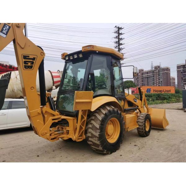 Quality High Operating Efficiency Backhoe Excavator Loader 4x4 JCB 3CX 4CX with YUNNEI for sale
