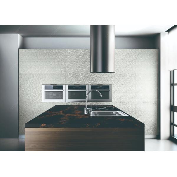 Quality Multiple Color Kitchen Island Quartz Countertop And Backsplash Easy Maintain for sale