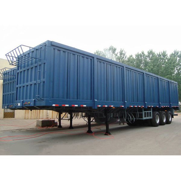 Quality Durable Flatbed Versatile Semi Trailer 30T Load Capacity for sale