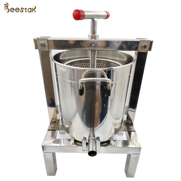 Quality Stainless steel manual Beeswax Machine Bee Wax Presser honey and wax presser for sale