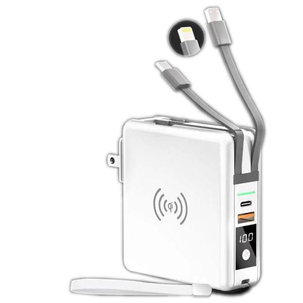 Quality Rubber Oil Input Tablet PC 10W Wireless Charging Power Bank for sale