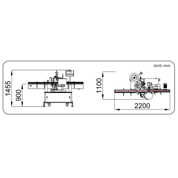 Quality TN-150DL High Speed Positioning And Fixed Point Labeling Machine for sale