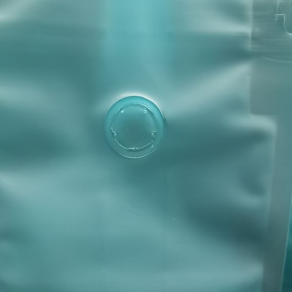 Quality Rotogravure Printed Flat Bottom Zipper Bag With Valve Single Color for sale
