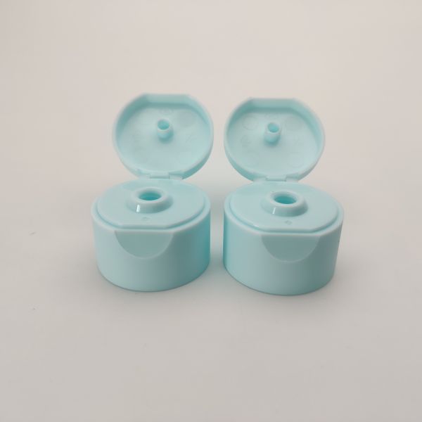Quality PP 24mm Flip Top Cap , Smooth Closure Plastic Flip Top Lids for sale