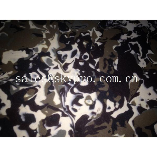 Quality Professional Camouflage PE / EVA foam rubber sheets insole / outsole use for sale