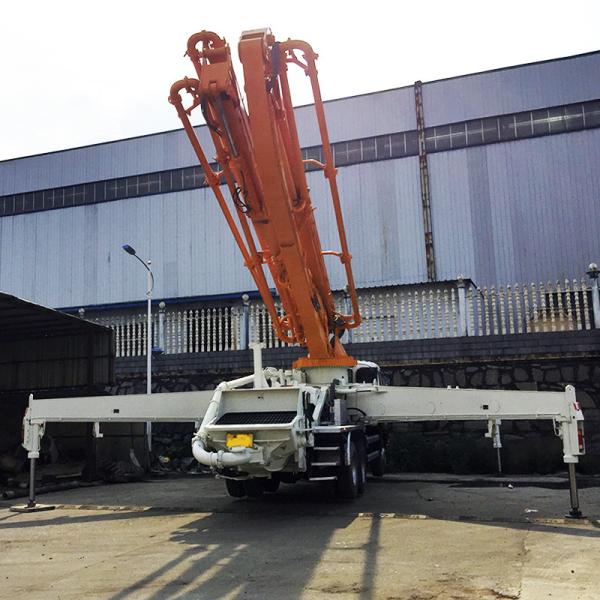 Quality ISO90001 47 Meter Concrete Boom Truck Boom Used Diesel Engine for sale