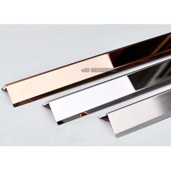 Quality Anticollision Stainless Steel Wall Corner Guards 2x2x48 ODM Available for sale
