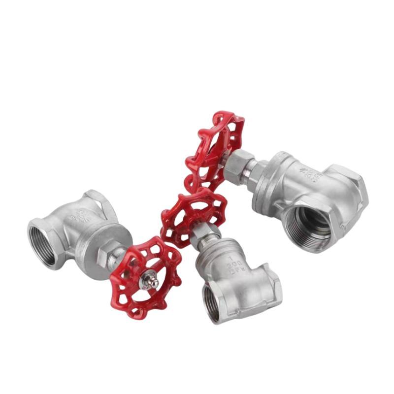 Stainless Steel Internal Thread Gate Valve Handwheel Gate for Water Pipe Pump