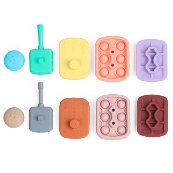 Quality Patented Soft Silicone Building Blocks 100% Food Grade Platinum Silicone for sale