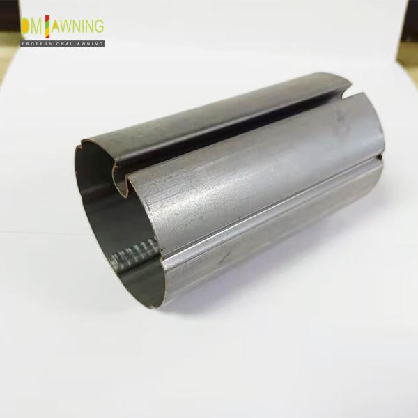 Quality 70mm Galvanized Carefree Awning Tube Steel Awning Roller Tube Assembly for sale