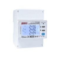 Quality Three Phase MID Approved EM4370 3*120/208V... 3*240/415V 5 65 A Energy Meter for for sale