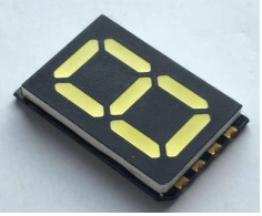 Quality Common Anode LED SMD Display , 0.59 Inch Single 7 Segment Display For Indoor for sale