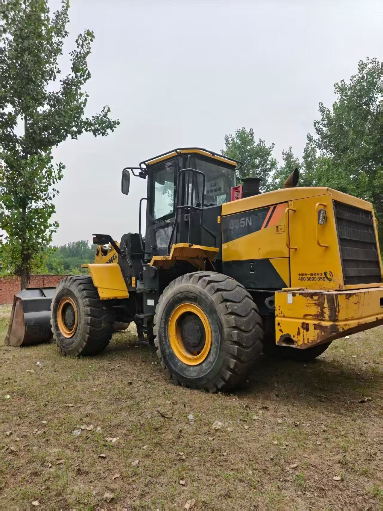 Quality LIUGONG CLG856H Heavy-Duty Used Wheel Loader 5 Ton 2020 Model with Engine 168Kw for sale