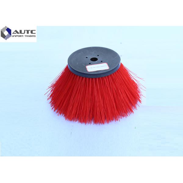 Quality 400*680mm Side Industrial Sweeping Brush , Power Sanitation Circular Street for sale